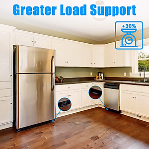 Heavy Duty Plastic Shims for Indoor/Outdoor Use - 16 Pack Wedges for Furniture, Appliances, DIY Furniture Levelers