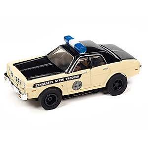 Auto World Xtraction SC397-1 1978 Plymouth Fury Tennessee State Trooper HO Scale Slot Car