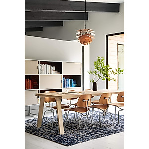 Loloi Juneau Steel/Blue 5'-0" x 7'-6" Area Rug