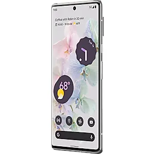 Google Pixel 6 Pro 5G, US Version, 128GB, Cloudy White - Verizon (Renewed)