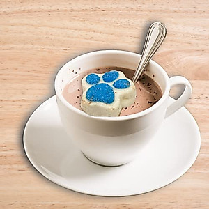 Paw Patrol Hot Chocolate Ball with Pawprint Shaped Marshmallow, Easter Basket Stuffer and Gift for Kids, 6.35 Ounces