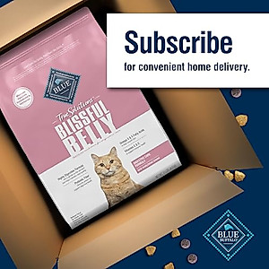 Blue Buffalo True Solutions Blissful Belly Digestive Care Natural Dry Food for Adult Cats, Chicken, 11-lb. Bag