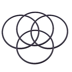 4 Pack R172009 O-283 O-Ring Replacement for Pentair Rainbow 300/320 Pool and Spa Chlorinator Lid
