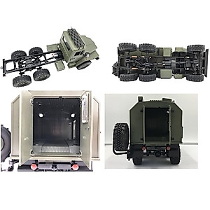 Simulation Rc Military Truck Remote Control RTR 2.4G All-Terrain RC Truck Car 6WD Off-Road Crawler 1:16