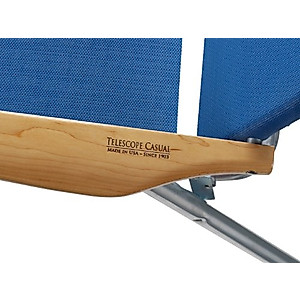 Telescope Casual 71153801 Light and Easy High Boy Folding Beach Arm Chair, Night