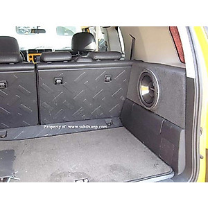 FJ Cruiser 10" Passenger Side Stealth Box Sub Enclosure