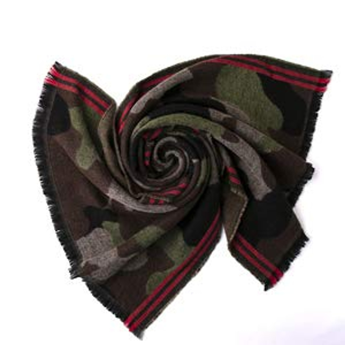 Camouflage Shawl Wrap Cashmere Scarf Oversized Poncho Cape Travel Blanket Scarf Pashmina Cardigans