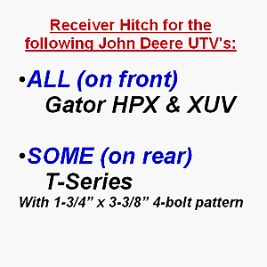 KFI Products (100720 Receiver Hitch, Black