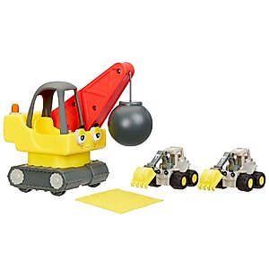 Little Tikes Let’s Go Cozy Coupe™ 3pk Construction Mini Push and Play Vehicle for Tabletop or Floor Push Play Car Fun and Color Change for Toddlers, Boys, Girls 3+ Years