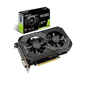 ASUS TUF Gaming Video Card - GeForce GTX 1660 Super, 6GB GDDR6, OC Edition