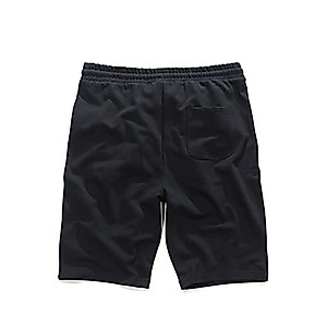 JP 1880 Menswear Big & Tall Plus Size L-8XL JP Logo Comfy Sweat Shorts Black XX-Large 702636 10