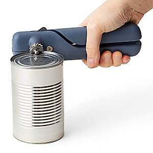 Chef'n FreshForce Compact Can Opener, Stainless Steel, Blue