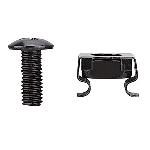 Diyeeni 19Inch 24 Port Data Patch Panel Mountable Data Patch Panel CAT6 Network Cable Rack Easy to use(Not Include Modules)