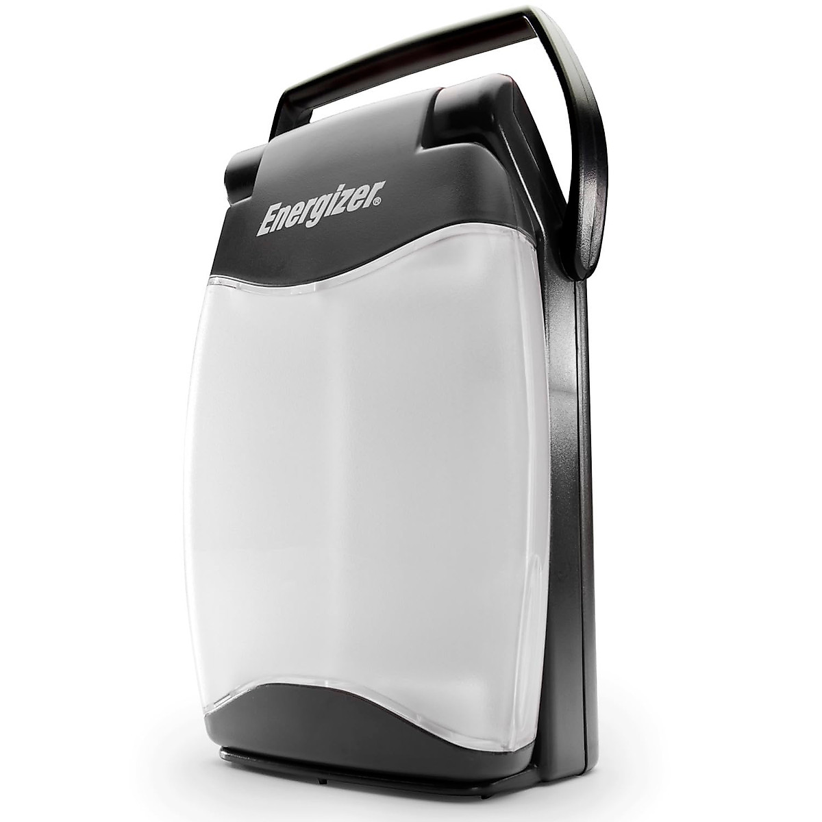 Energizer Weatheready Folding LED Portable Lantern, Battery Powered Lantern, Water Resistant Camping Lantern and Emergency Light, Pack of 1, Black