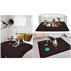 MatLeya Washable Pee Pads Waterproof Mats for Dogs, Ultra Absorbent Puppy Training Pad 60" x 60", Housebreaking Whelping Pads Reusable Pet Pee Pad for Dogs, Cats, Bunny