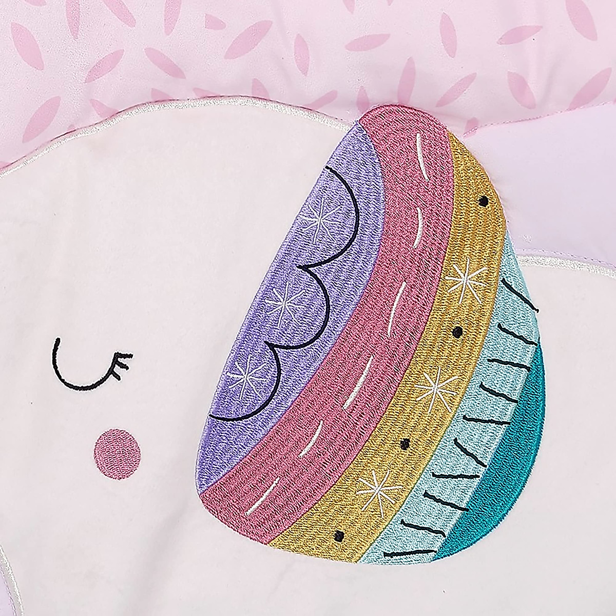 Bedtime Originals Elephant Dreams 3-Piece Pink Nursery Baby Crib Bedding Set