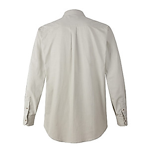 Traditional Irish Grandfather Collarless Long Sleeve Shirt (Ash, M)