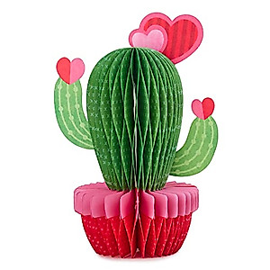 Hallmark Paper Wonder Pop Up Valentines Day Card (Cactus)