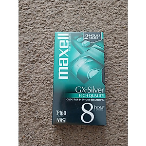 Maxell GX-Silver T-120 VHS (1-pack) by Maxell