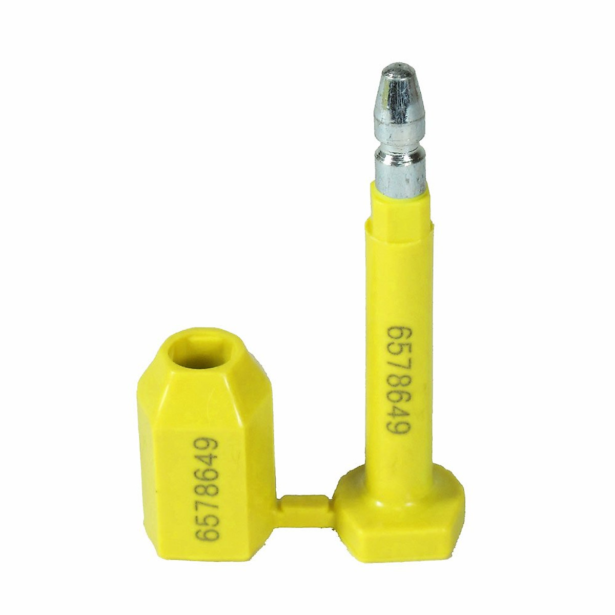 NovaVision Brand Bolt Seal for Cargo Containers and Truck Trailers, Yellow (10 Pack)