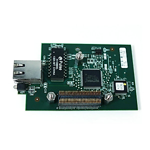 Tekswamp Network Card for Zebra ZM400 ZM600 110XI4 105SL Plus 105sl + 170Xi4 220Xi4 Xi4 XI & ZM Series Printer Server Interface