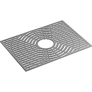 Kohler K-20284-ASH Ludington Sink Mat, Stone Grey