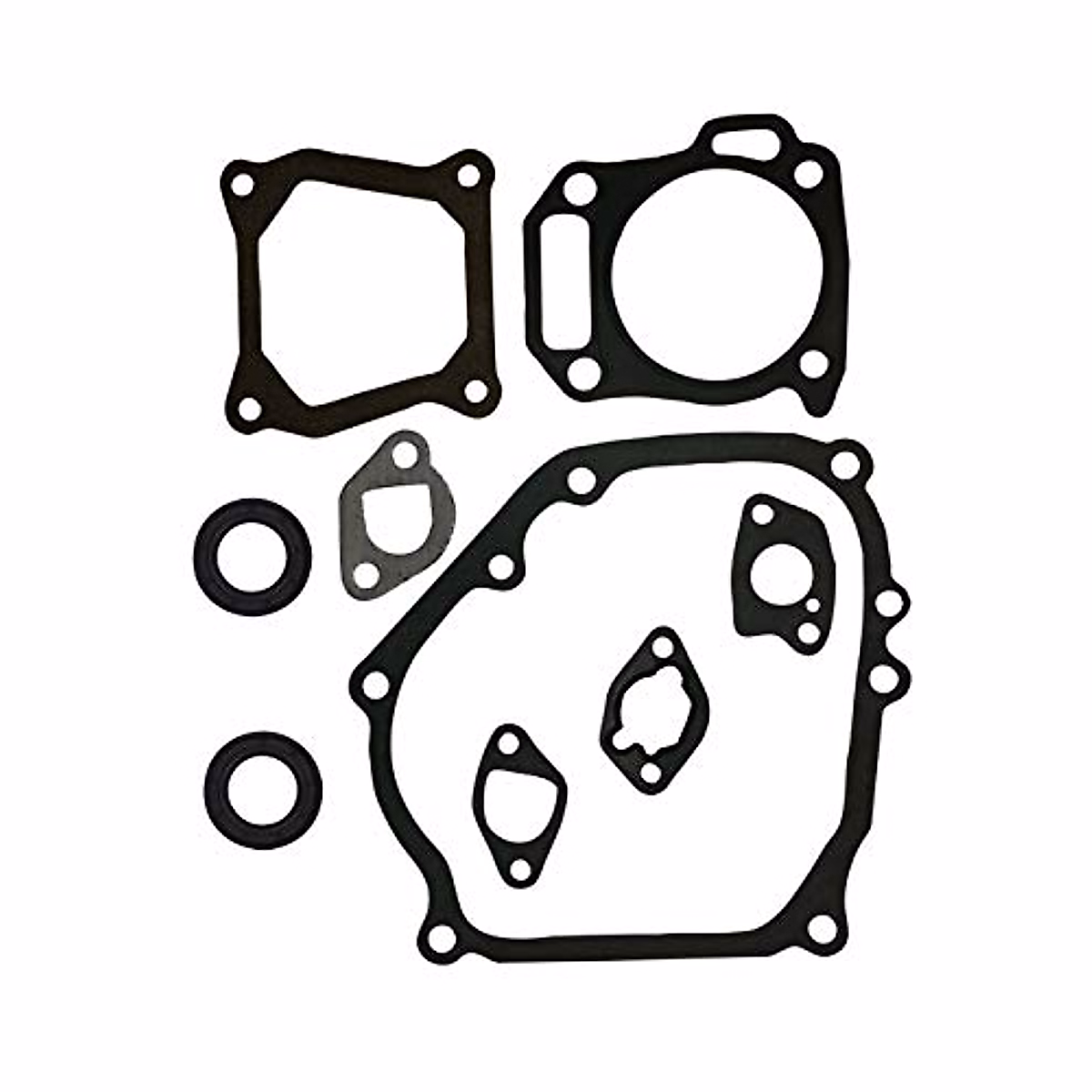 YAMAKATO Predator 212 cc Coleman Ct200u Gasket Kit for Honda GX160 GX200 and Clone Engines & Generators 2 Packs OEM Cylinder Head Valve Cover Carburetor Muffler Crankcase Gasket with Oil Seals