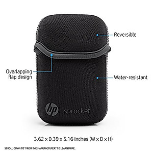 HP Sprocket Reversible Sleeve (Z2K82A): Protect Your Sprocket Portable Photo Printer