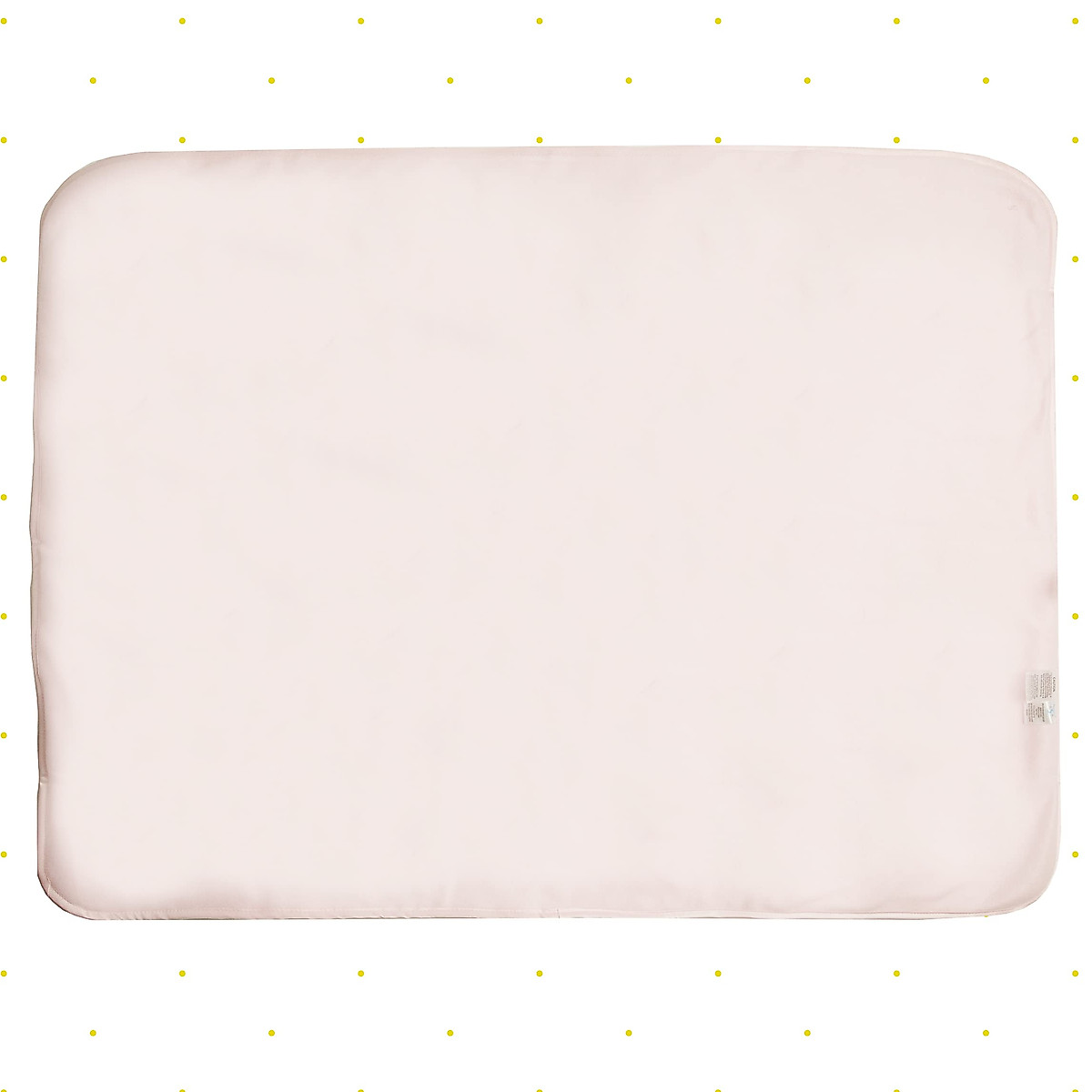 Spasilk Raised Dot Blanket, Baby Blanket with Satin Trim, Minky Baby Blanket, Pink