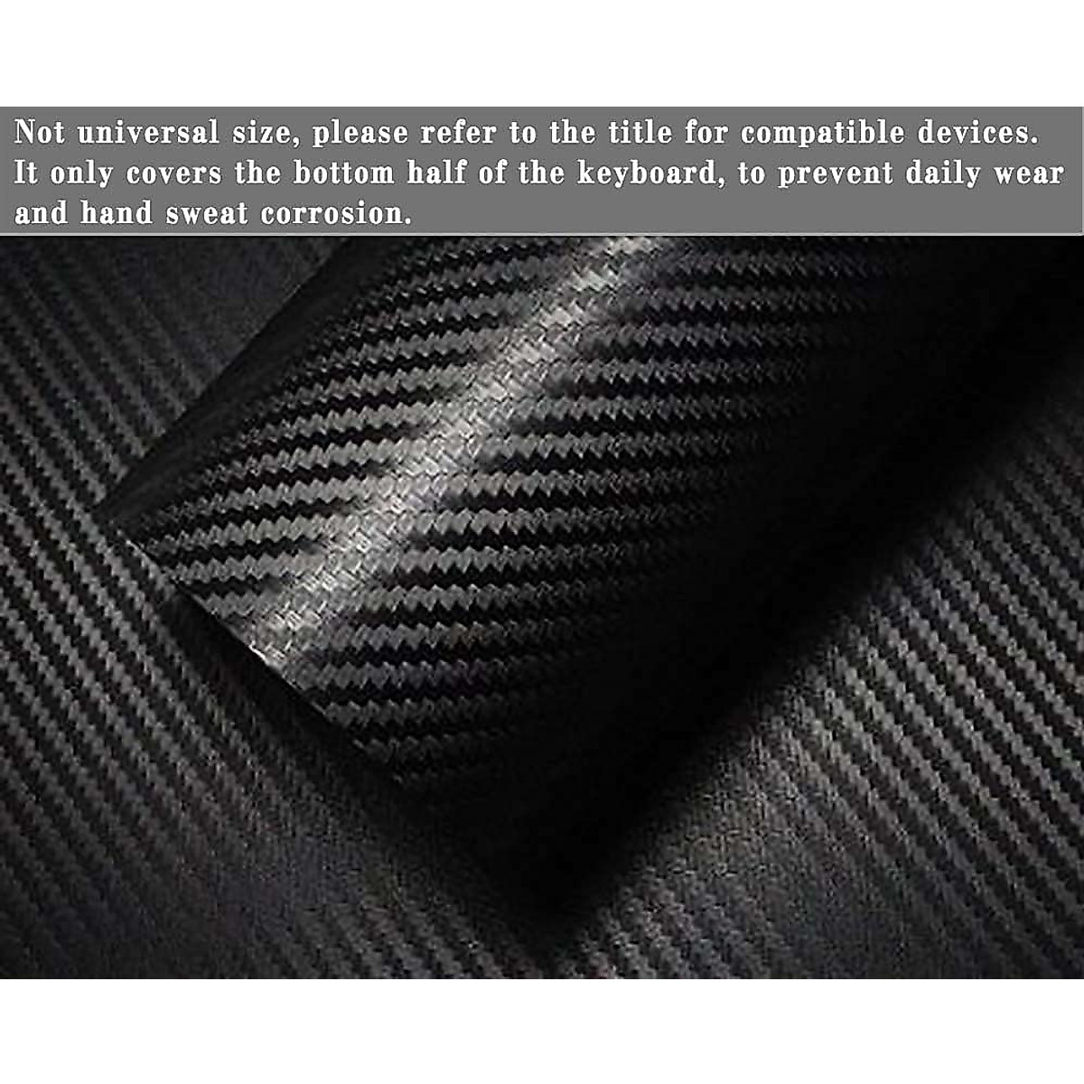 Puccy 2 Pack Keyboard TouchPad Film Protector, Compatible with IO Data I O LCD-CF161XDB-M 15.6" Black Carbon TPU Trackpad Guard Cover Skin (Not Tempered Glass Screen Protectors) New Version