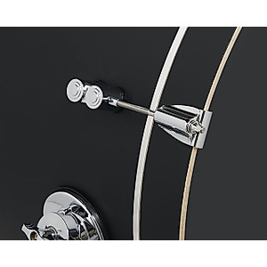 Pacific Drums & Percussion Drum Set PDP Concept Maple 7-Piece, Satin Black Shell Pack (PDCM2217BK)