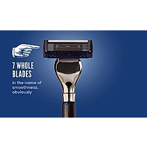Bromley's Smooth Operator 7-Blade Razor Cartridges - 4 Cartridges