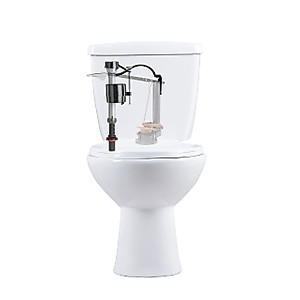 Fluidmaster K-400A-5004 Universal Toilet Fill Valve and 2 in. Toilet Flapper Repair Kit