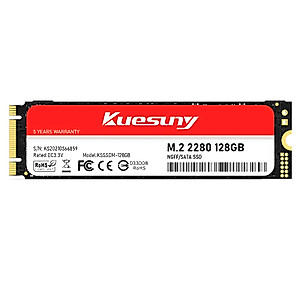 Kuesuny 256GB M.2 2280 PCIe Gen 3X4 NGFF Internal SSD, Solid State Drive, Up to 2000MB/s for Latop and PC(256GB, M.2 2280)