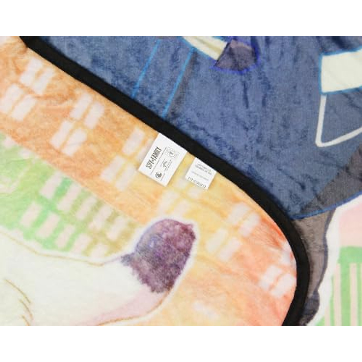 Spy x Family Manga Anime Anya Loid Yor Forger Yuri Damian Plush Fleece Soft Throw Blanket | Spy x Family Merch 60" x 45"