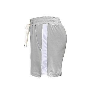 Bblulu Women Butt Lifting Shorts Anti Cellulite High Waist Yoga Shorts Plus Size Buttery Soft Workout Shorts with Drawstring