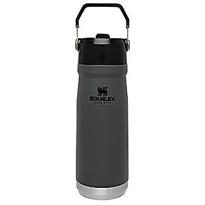 Stanley IceFlow Stainless Steel Water Jug with Straw, Vacuum Insulated Water Bottle for Home and Office, Reusable Tumbler with Straw Leak Resistant Flip
