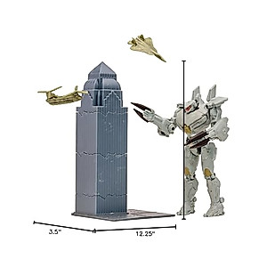 Pacific Rim McFarlane Toys Striker Eureka (Jaeger) 4" Scale Figure Playset with Comic