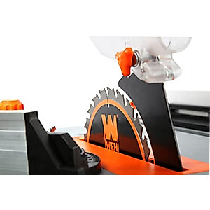 WEN TT0811 11-Amp 8.25-Inch Compact Benchtop Jobsite Table Saw, Black