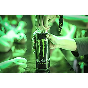 Monster Energy Drink, Green, Original, 16 Fl Oz (Pack of 24)