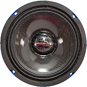 American Bass 6.5" Mid Range Speakers 400 Watts Max 4 Ohm Godfather 6.5CC Pair
