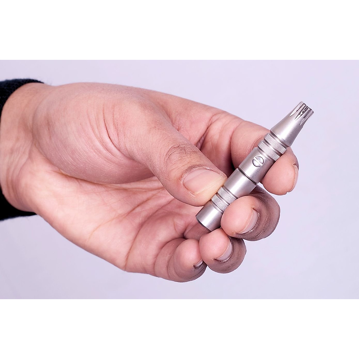 Groom Mate Platinum XL Nose & Ear Hair Trimmer with Leather Pouch & Brush - Engineered to Last a Lifetime - Made in USA