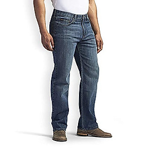 Lee Men's Big & Tall Custom Fit Relaxed Straight Leg Jean, Thatch, 44W x 30L