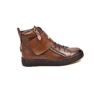 British Collection Empire Men's Leather Shoes Brown 9