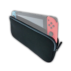 Subsonic SA5393 7-in-1 Accessory Pack for Nintendo Switch with Carrying Case and Screen Protector