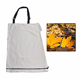 LIZEWEI Universal Leaf Vacuum Blower Bag/Bottom Debris Dump Bag Large Capacity Replacement Collection Bag with Zippered, Used with Various Brands of blowers/vacs with The 3.5 inch Opening