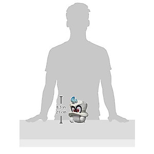 Little Buddy 1658 Super Mario Odyssey White Cappy (Normal Form) 7.5" Plush, Multi-Colored