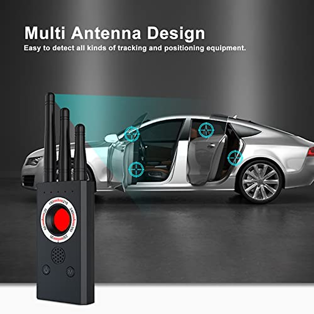 Anti Spy Detector,Hidden Camera Detectors, Bug Detector, Wireless Signal Infrared Scanner Camera Finder Tool, Bug Sweeper, Privacy Protector, for Home Office Hotel Bathroom, Gifts for Women Men