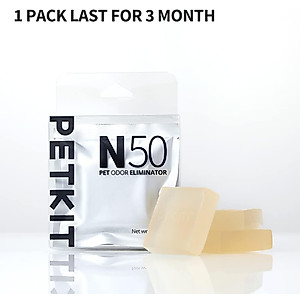 PETKIT Odor Eliminator Exclusive for PuraMax Self-Cleaning Cat Litter Box, Cat Toilet Odor Control for PETKIT PuraMax (Pack of 3)