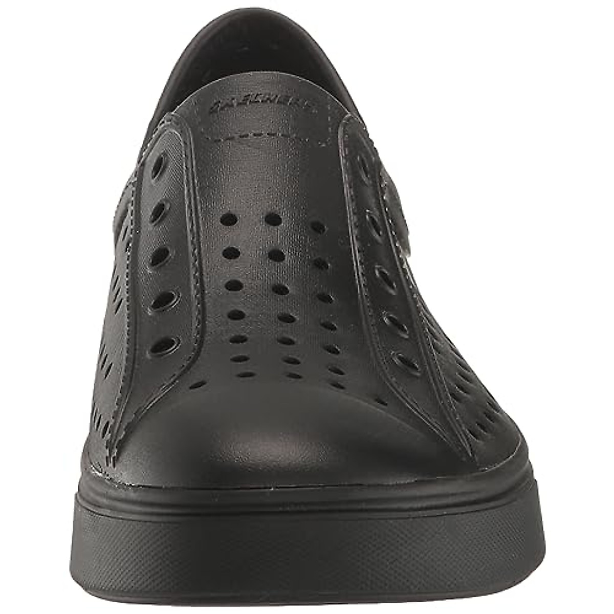 Skechers Women's Foamies Vista-Cali Dreaming Water Shoe, Black, 9